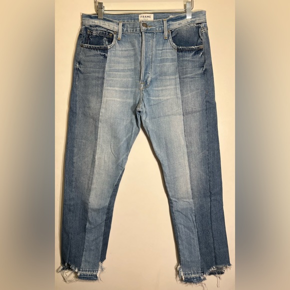 Frame Denim | Jeans | Frame Nouveau Le Mix Mixed Jeans | Poshmark